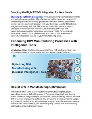 How Business Intelligence Enhances Operational Efficiency in Smart ...