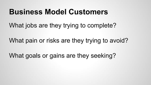 Why Business Model? | PPTX