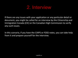 Why caips, foss and gcms notes are | PPTX
