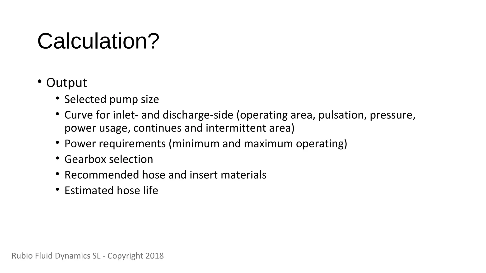 Why calculating peristaltic pumps | PPT