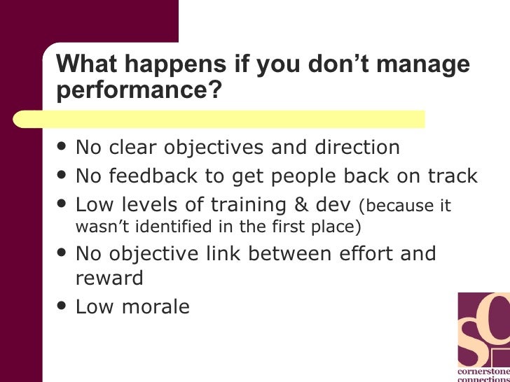 Why Can’T Managers Manage Poor Performance 2