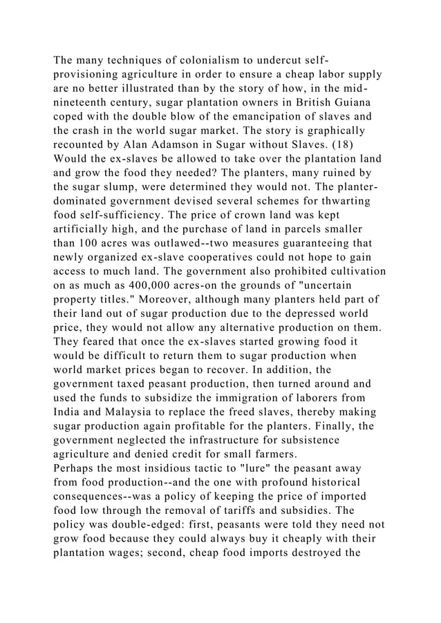 Why Cant People Feed ThemselvesBy Frances Moore Lappe and Jose.docx