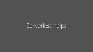 Why care about serverless | PPT
