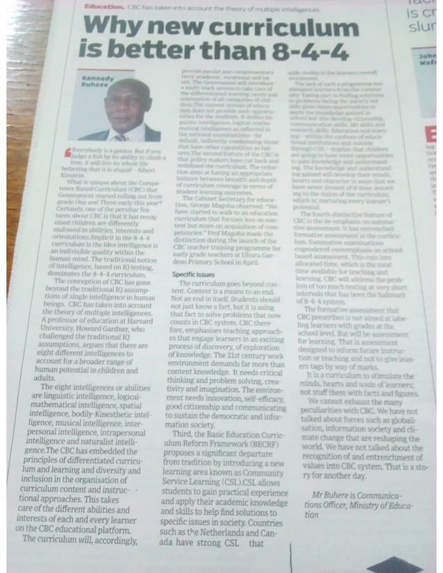 Why cbc is better than 8 4 4 system source standrd 30 th 2019 | PDF