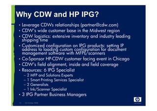Why CDW | PPT
