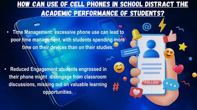 why cell phones should be banned in schools.pptx | Technology Industry ...