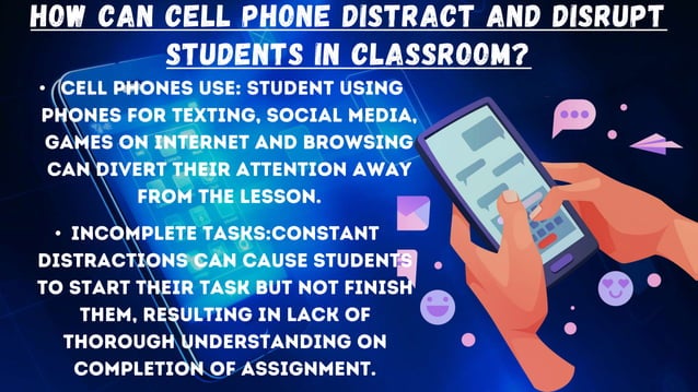 why cell phones should be banned in schools.pptx | Technology Industry ...
