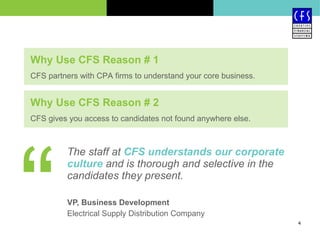 Why CFS | PPT