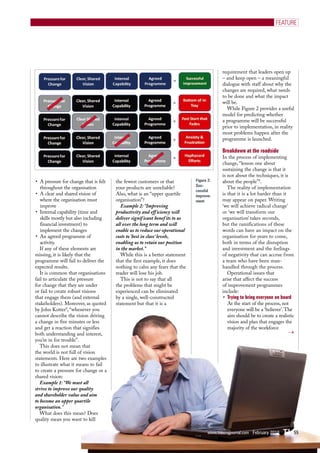 Why Change Programmes Fail | PDF