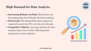 Why Choose a Data Analyst Certification Course | IABAC | PPT