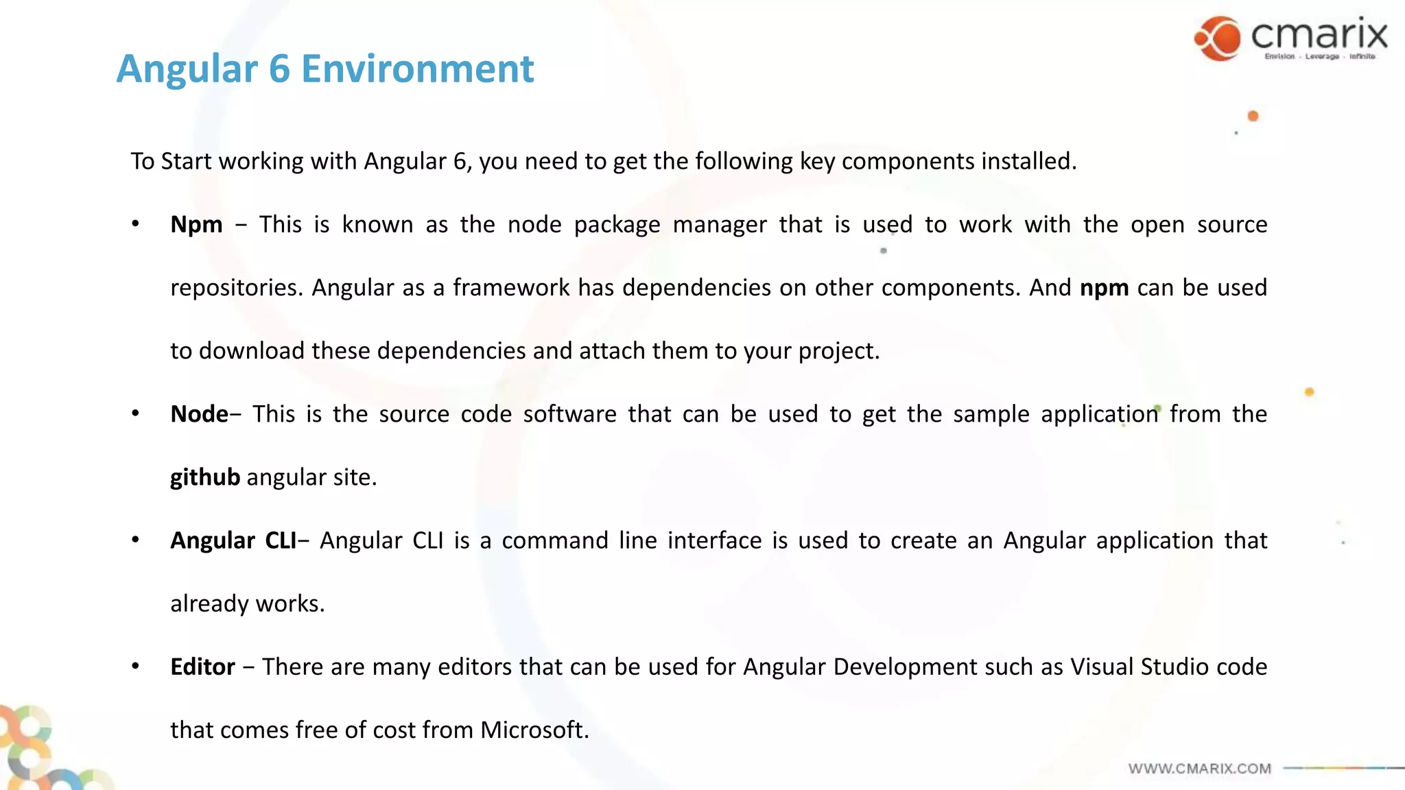 Why choose Angular 6? | PPT