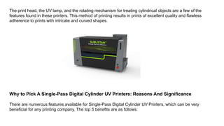Why Choose a Single-Pass Digital Cylinder UV Printer 5 Compelling ...