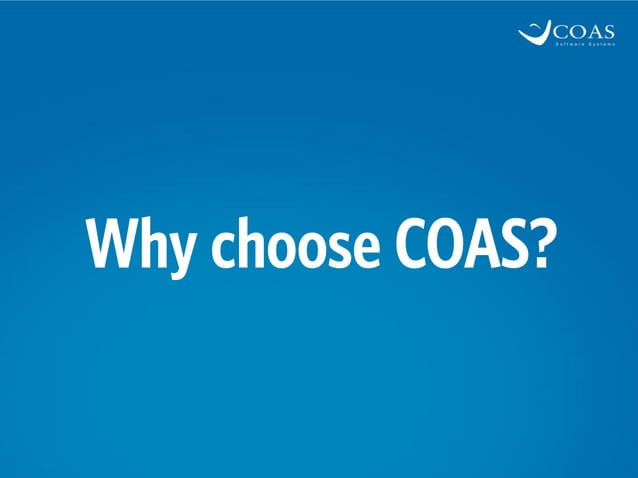 Why Choose COAS | KEY