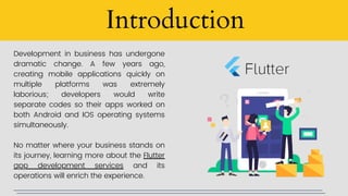 Why Choose Flutter for Mobile Application Development.pdf