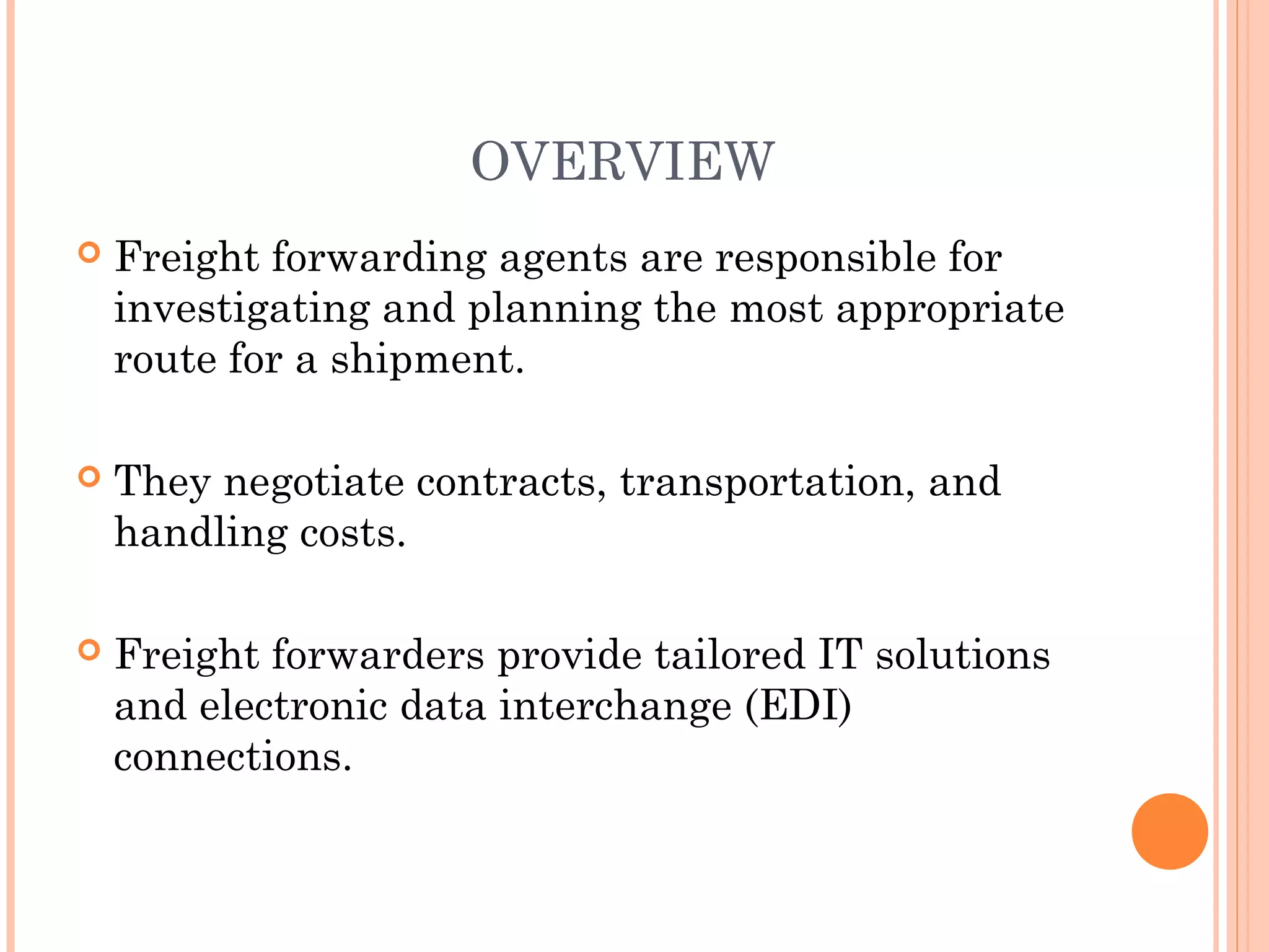 Why choose freight forwarding services | PPT