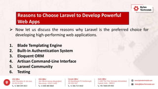 Why Choose Laravel Framework to Develop High-Performing Web Apps in 2023.pptx | Web Development ...