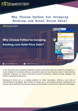 Why Choose Python for Scraping Booking.com Hotel Price Data.pptx