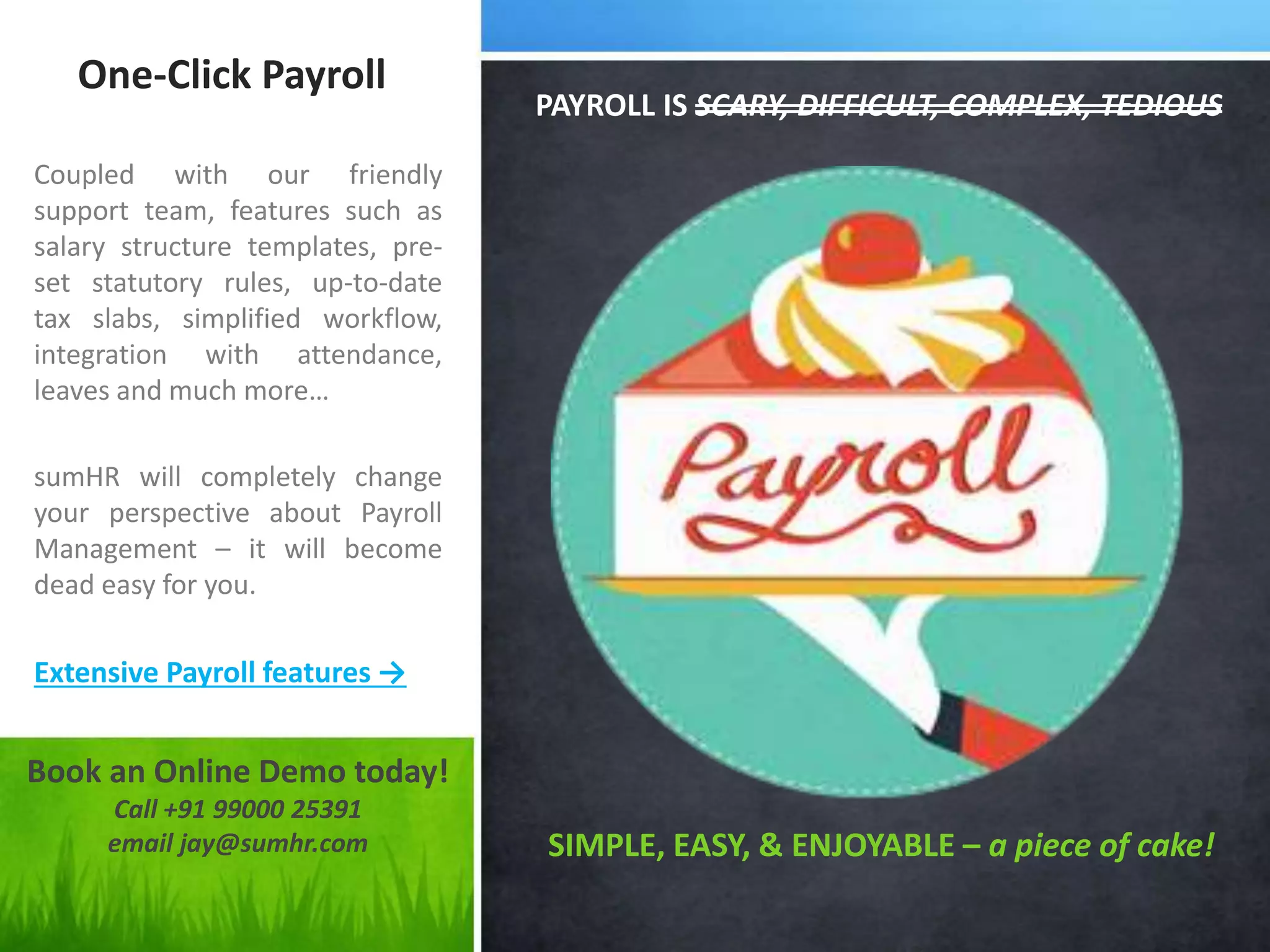 Why Use sumHR HR Software | PPT