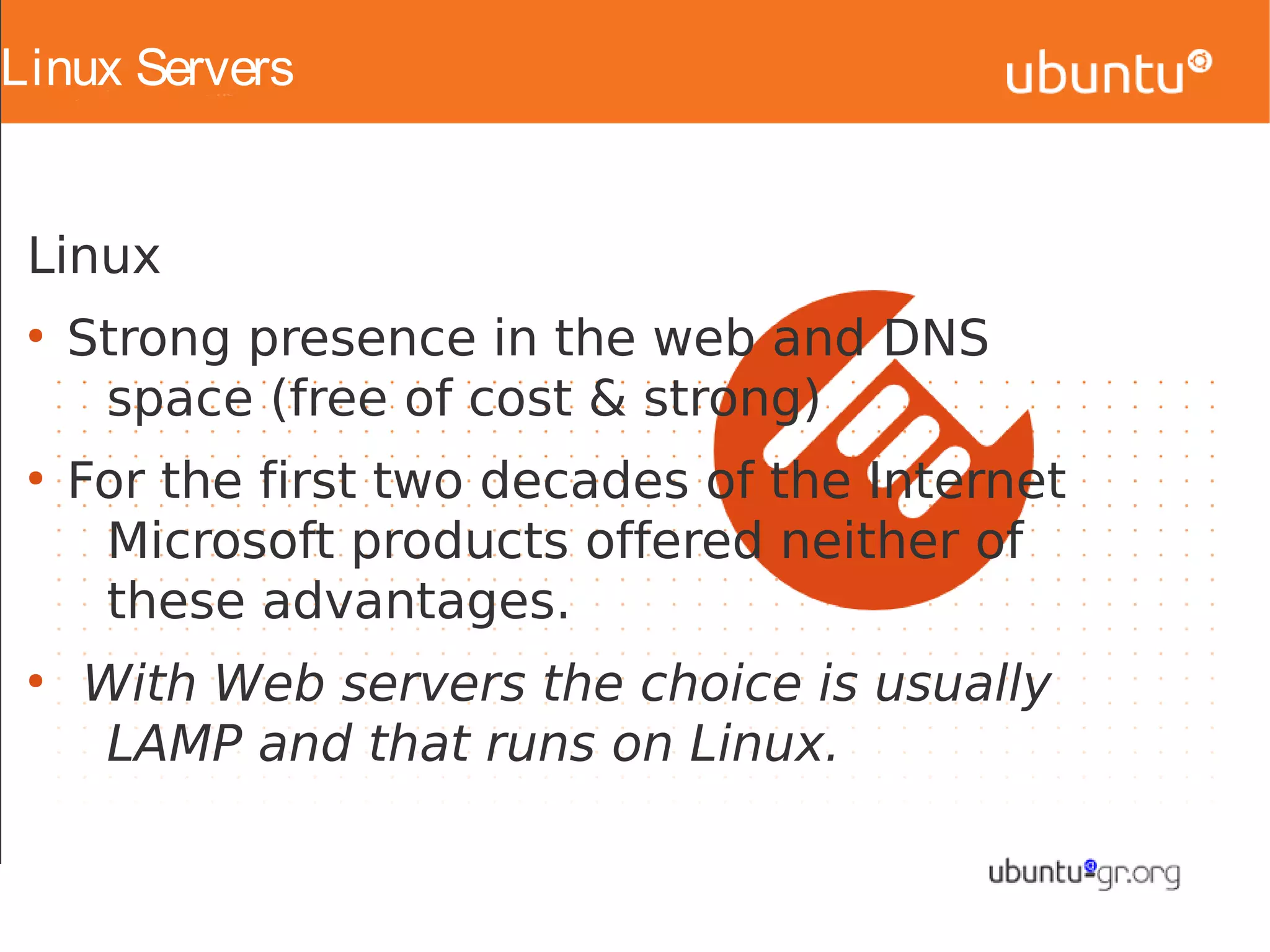 Why choose ubuntu server | ODP