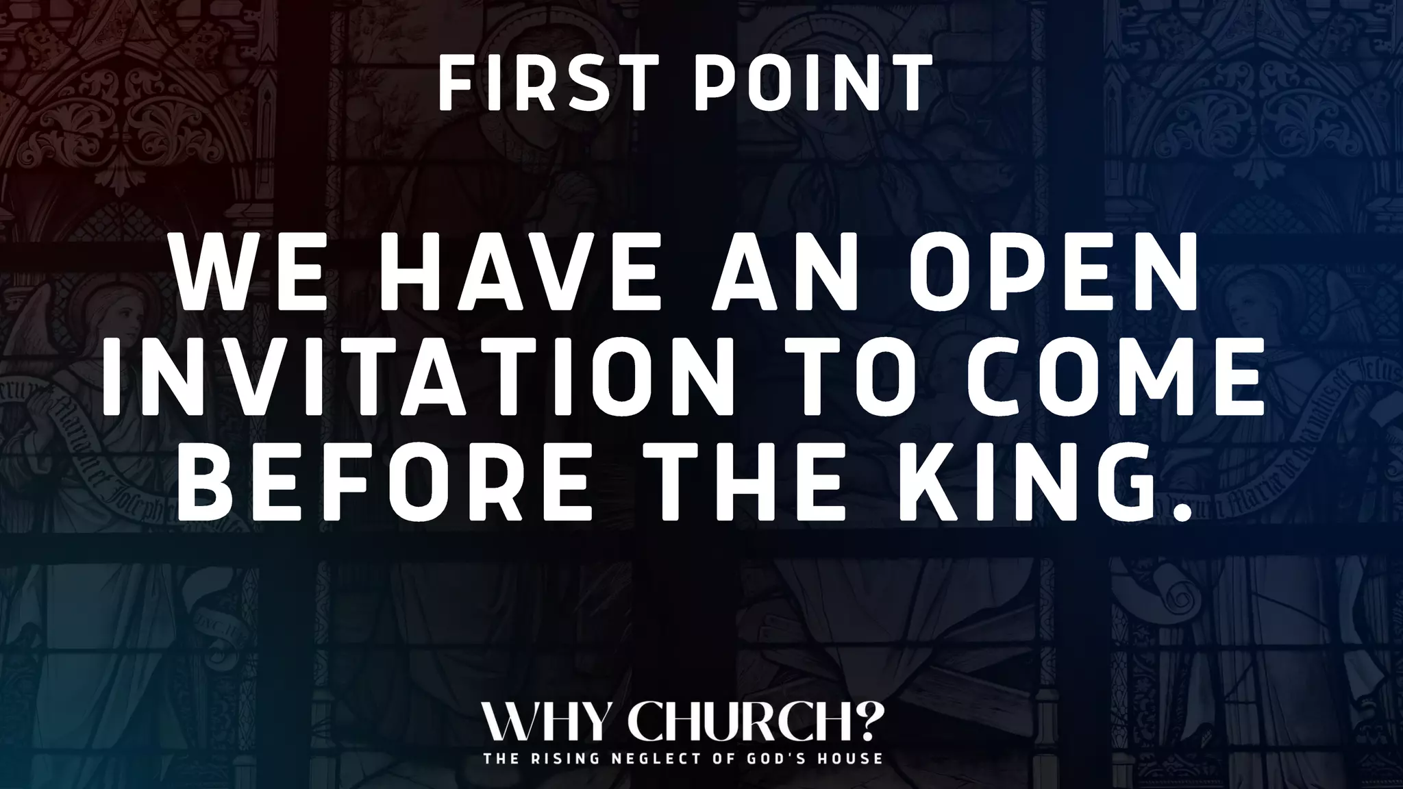 Why Church? Part 1 | PPTX