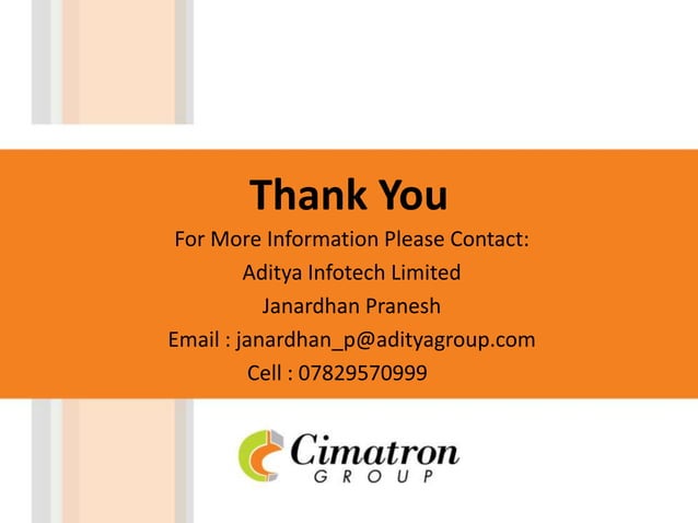 Why cimatron solution for EPC | PPT