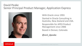 Why citizen developers should be your new best friend - Oracle APEX | PPTX
