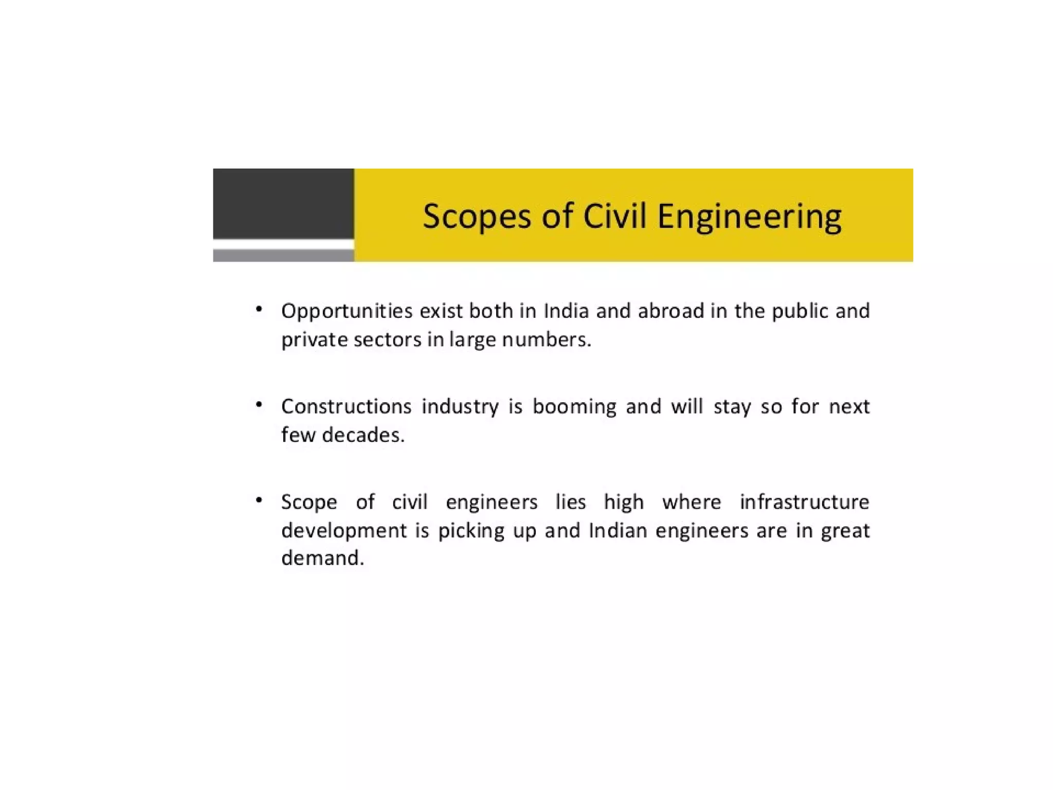 Why civil engineering | PPT
