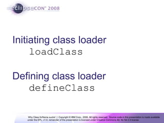 Why ClassforName Sucks - BJ Hargrave | PPT