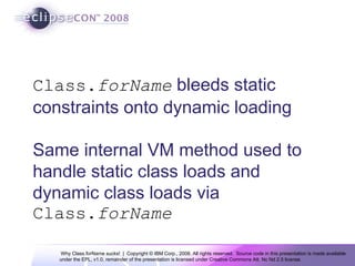Why ClassforName Sucks - BJ Hargrave | PPT | Free Download