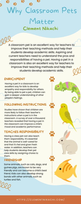 Why Classroom Pets Matter | PDF