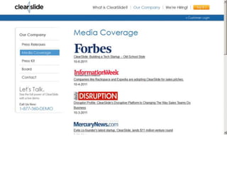 Why ClearSlide | PPT