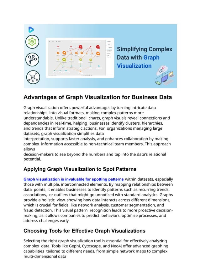 Cloud Data Visualization: Driving Strategic Business Decisions | PDF