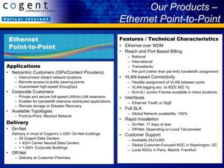 Cogent Communications | PPT