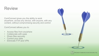 Why ComConnect | PPTX