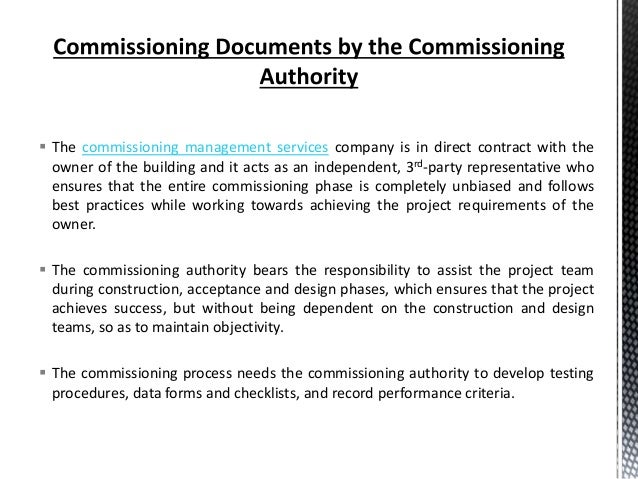 Why commissioning authority should complete commissioning checklists ...