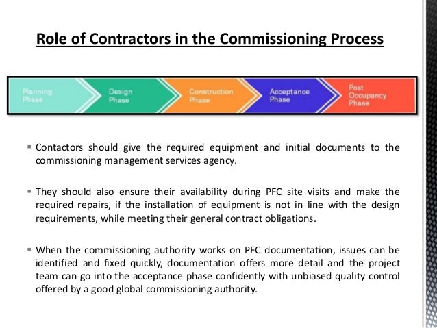 Why commissioning authority should complete commissioning checklists ...