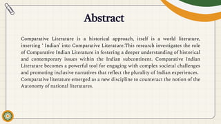 Why Comparative Indian Literature.pptx