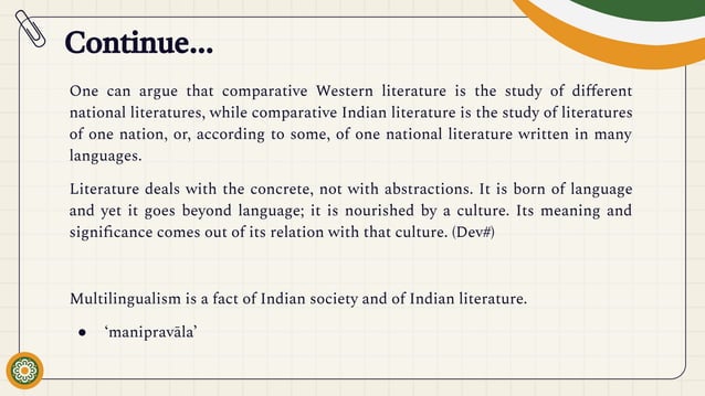 Why Comparative Indian Literature? by Sisir Kumar Das | PDF
