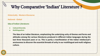 Why Comparative Indian Literature? by Sisir Kumar Das | PDF