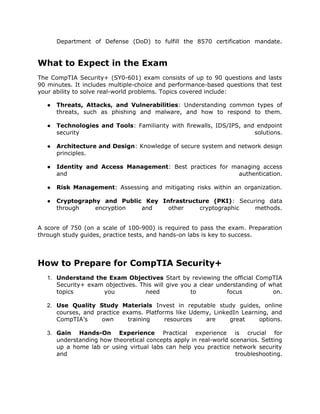 Why CompTIA Security+ Certification is a Game-Changer for Your IT ...