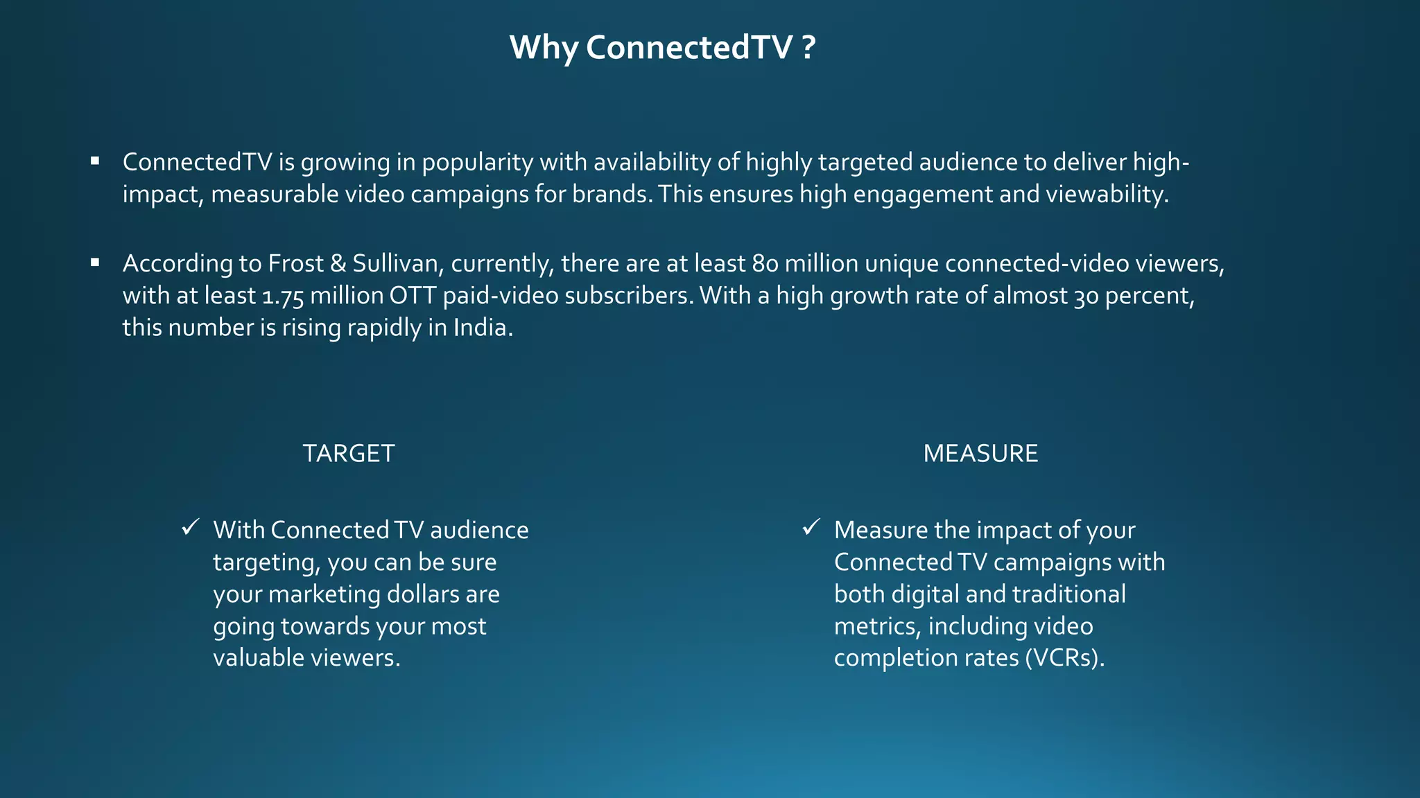 Why Connected TV | PPT