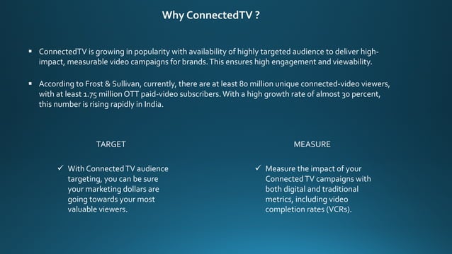 Why Connected TV | PPT