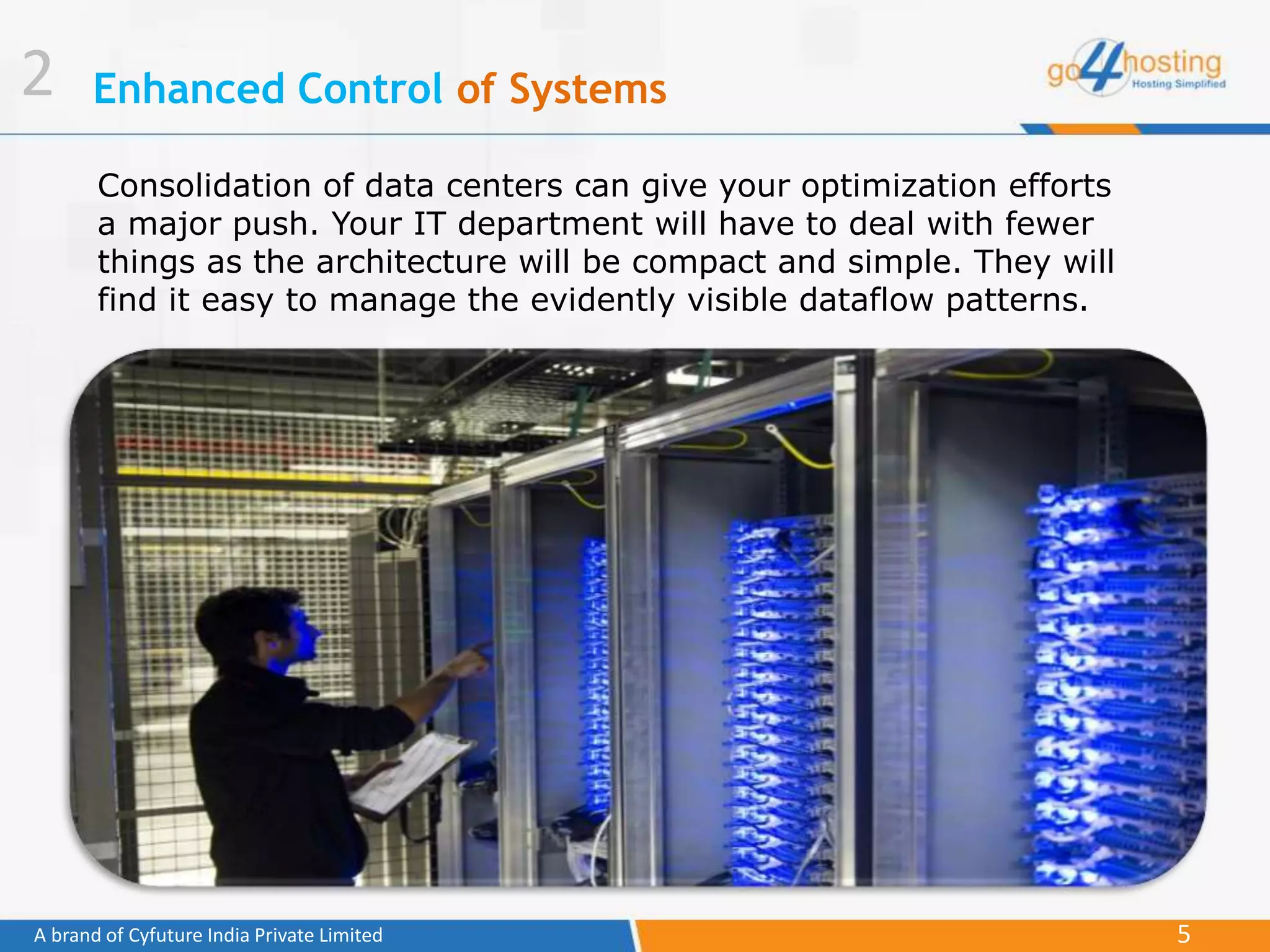 Why consolidation of data centers smart business move | PPTX