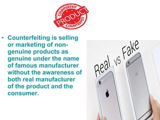 Why consumers buy counterfeit product | PPT