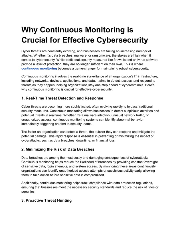 Why Continuous Monitoring is Crucial for Effective Cybersecurity.pdf