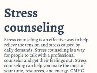 Why Counseling is Best For Stress.pptx