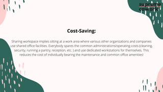 Why coworking is the best choice for startups | PPT