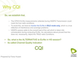 RSCP RSSI EC/NO CQI | PPTX