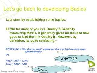 RSCP RSSI EC/NO CQI | PPTX