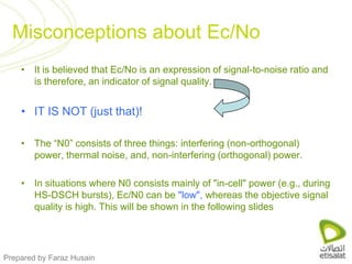 RSCP RSSI EC/NO CQI | PPTX